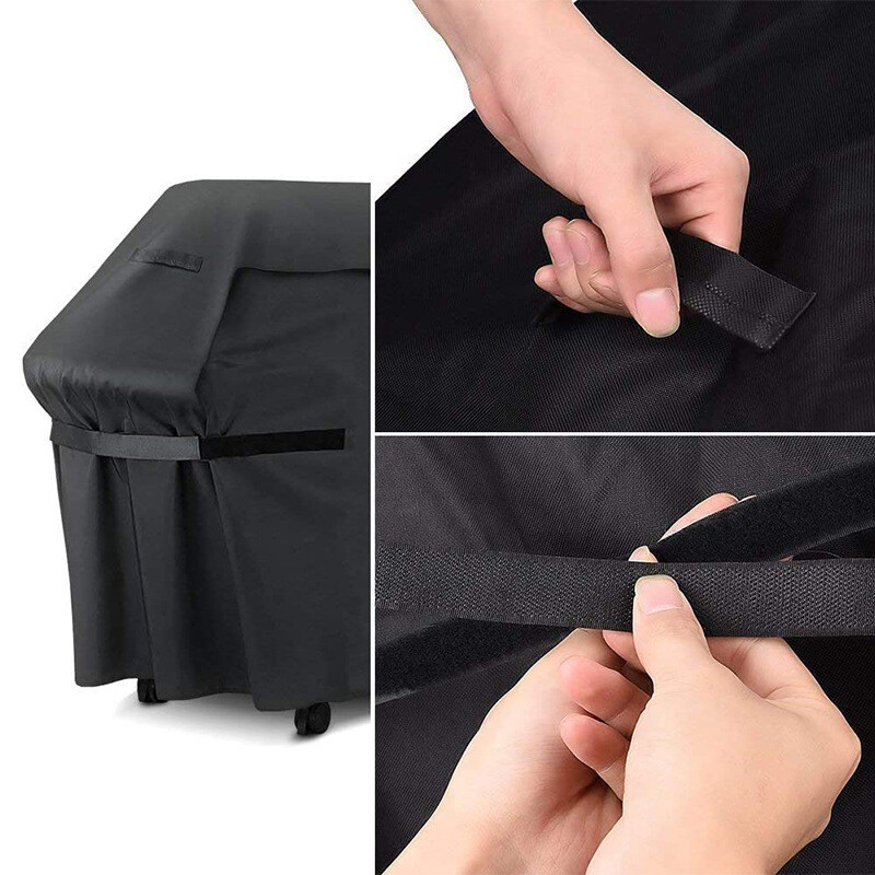 Heavy Duty BBQ Grill Cover Waterproof UV and Fade Resistant Gas Grill ...
