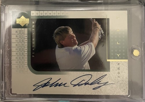 2001 JOHN DALY SP AUTHENTIC AUTO PLAYER’S INK RC ROOKIE AUTOGRAPH SSP ...