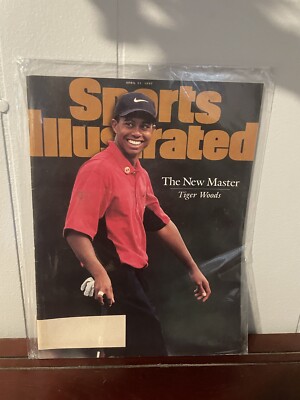 Sports Illustrated “The New Master” Tiger Woods April 21, 1997 | eBay