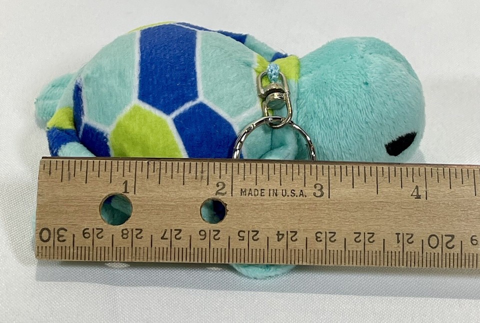 Green Mini Tortoise Plush Toy Stuffed Animal Toy Plush Sea Turtle Key ...