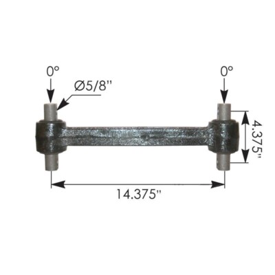 Torque Rod 14.400in Hendrickson Part# 48411013 - TMR545B | eBay