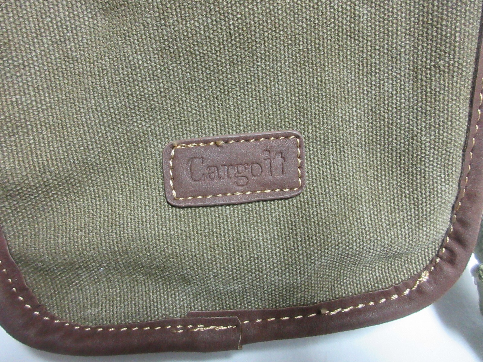 CargoIT Crossbody Army Green Canvas Purse Utility Travel 7.5" x 5" | eBay
