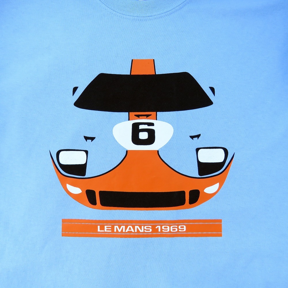 1969 race winning Ford GT40 T-Shirt Team RACING COLORS SCCA GT Jacky ...