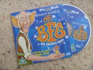 THE BFG DVD ROALD DAHL MAIL PROMO | eBay