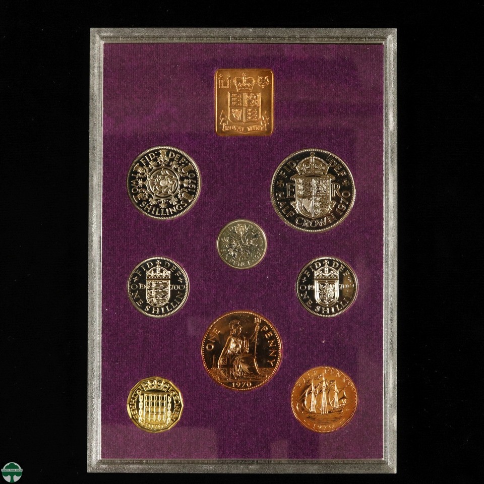 Coinage of Great Britain LSD 1970 8 Coin Set - Last Pre Decimal Set | eBay