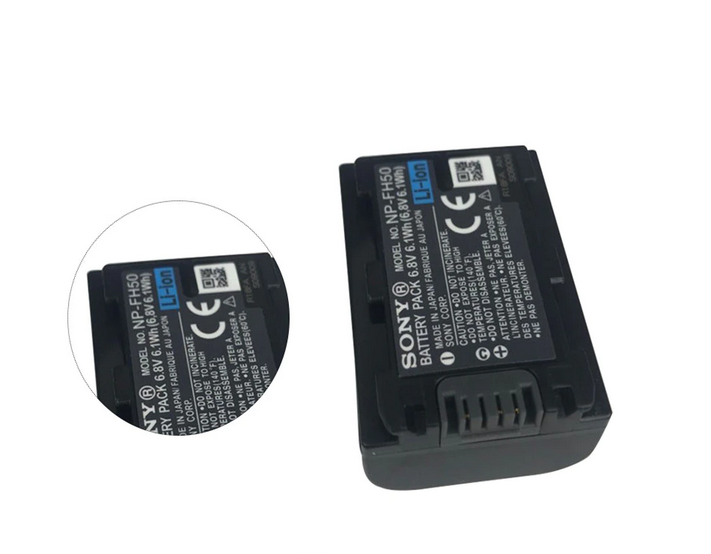Battery for Sony NP-FH50, NP-FH60 without cable, NP-FH40, NP-FH30 NEW ...