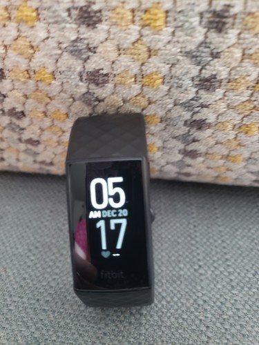 Fitbit Charge 4 Activity Tracker - Black, Includes Charger, S/P & L/G ...