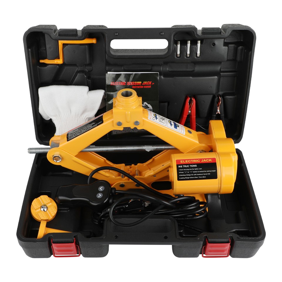 Electric Car Jack Floor Jack 3 Ton Electric Scissor Jack Car Repair ...