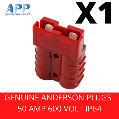 Genuine Anderson APP SB50 Power Plug Cable Connector 6AWG 50AMP IP64 ...