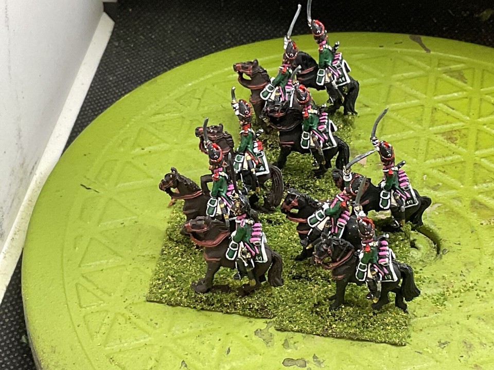 15mm Painted Napoleonic French Dragoon Regiment (9 Riders/9 Horse ...