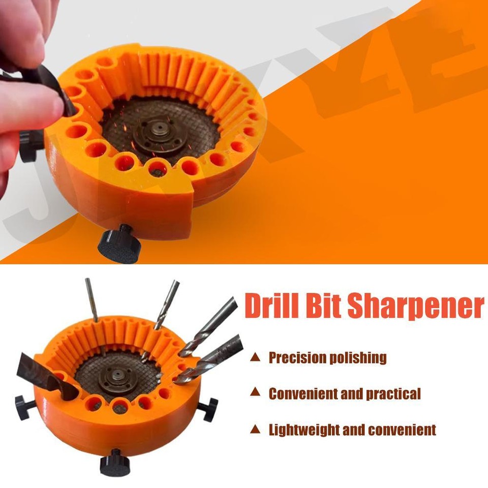 New Drill Bit Sharpener-Grinding Attachment-Angle Grinder Drill Bit ...