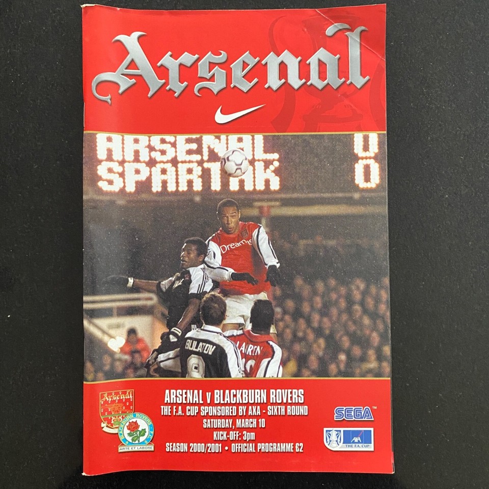 ARSENAL Football Programmes YOU CHOOSE 1993 96 97 98 99 2000 01 02 05 ...