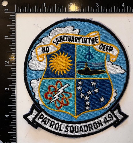 Cold War USN US Navy VP-49 Patrol Squadron 49 Patch | eBay