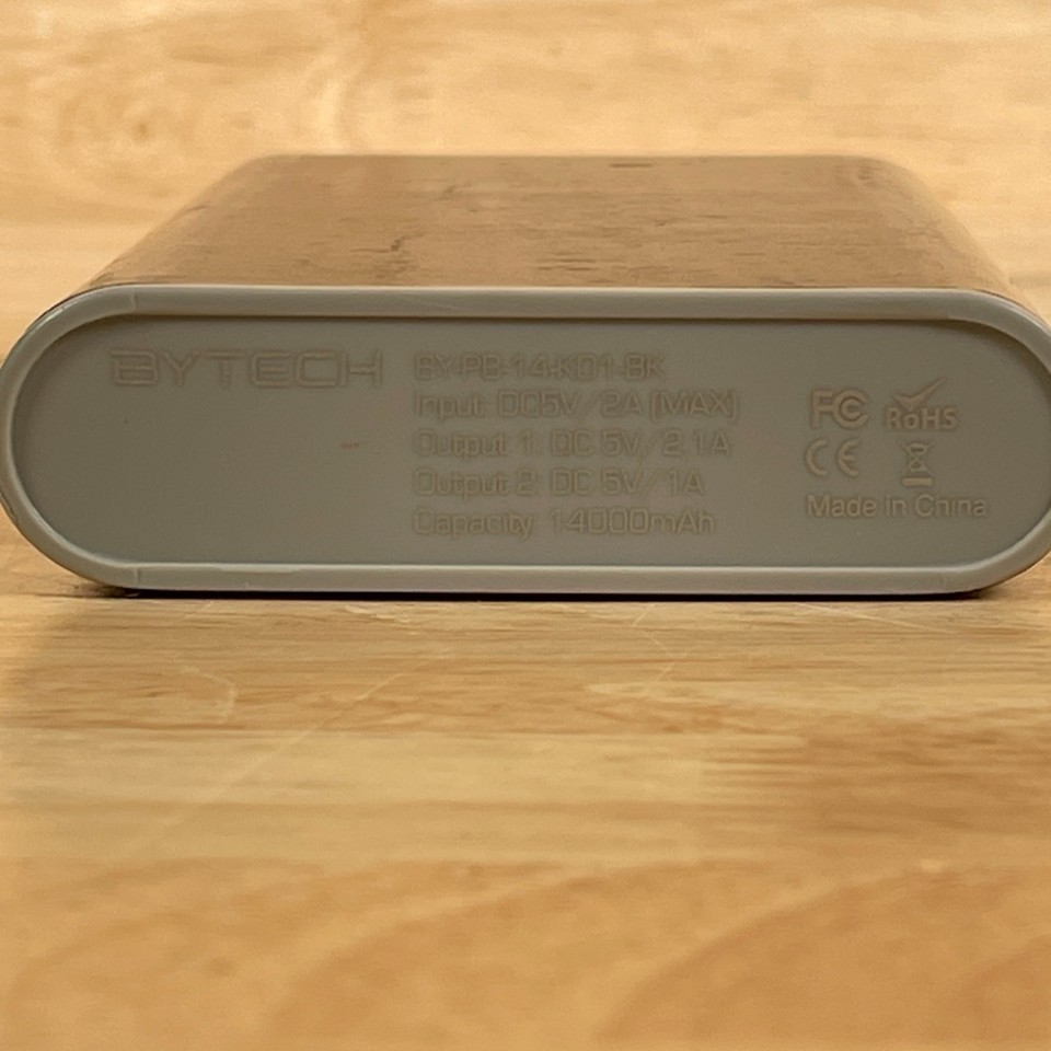 Bytech BY-PB-14-K01-BK Black 14000mAh LED Power Indicators Universal ...