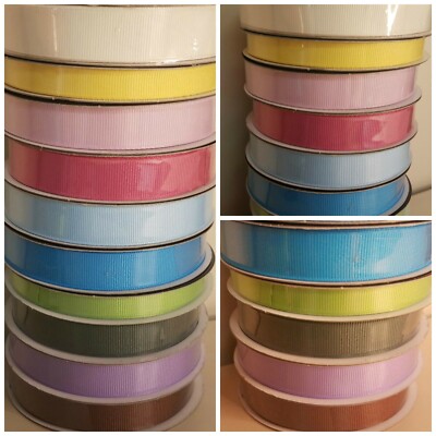 Nicole & Co Ribbon Grosgrain Ribbon in assorted widths and colors | eBay