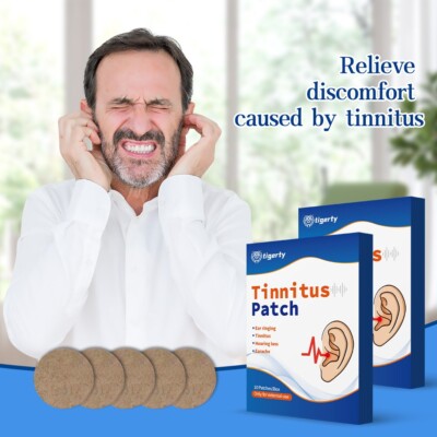 Natural Herbal Tinnitus Relief Patches Relief Ear Plaster for Ringing ...