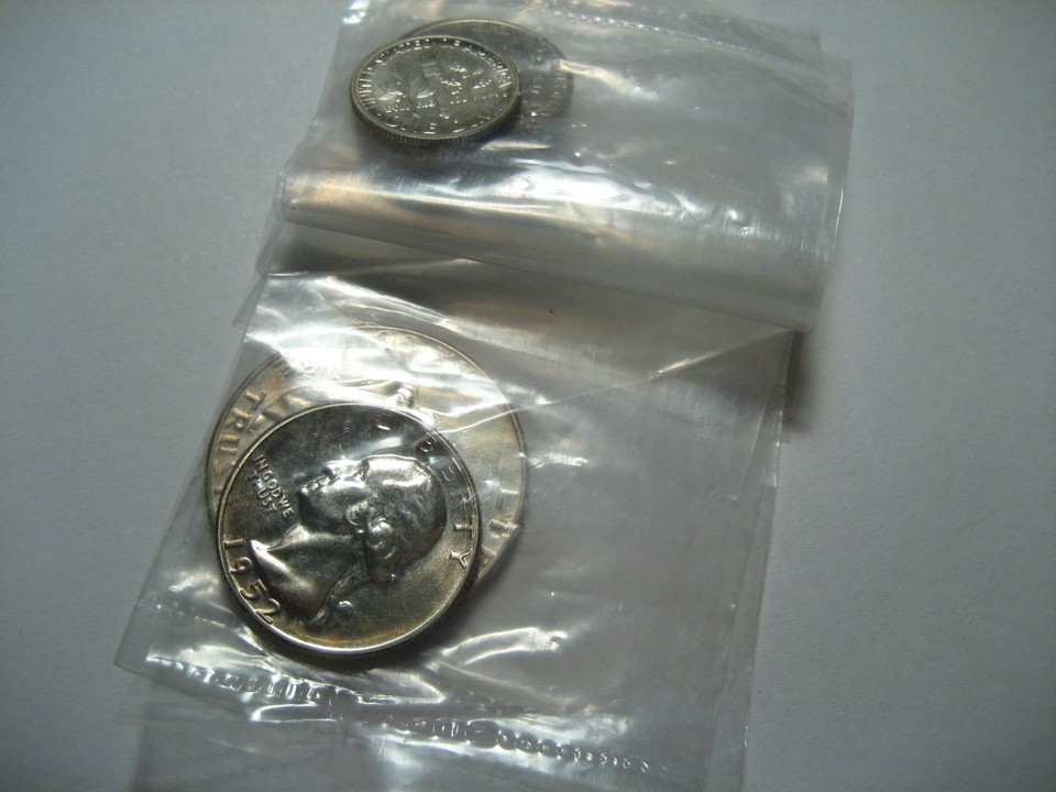 = 1952 US Proof Set with Original OGP Box, Nice RED Lincoln Cent FREE ...