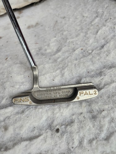 RARE PING NICKEL BeNi BERYLLIUM NICKEL PAL2 PUTTER 34" steel shaft excellent | eBay