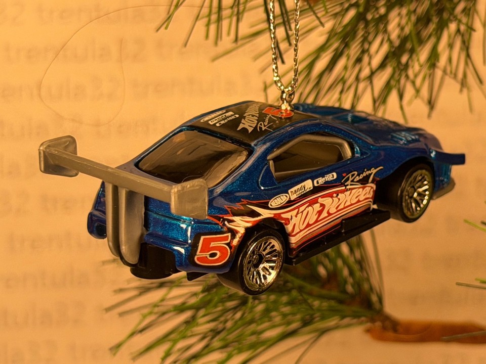 Toyota PIKES PEAK CELICA Race Car Blue Black Grey CHRISTMAS TREE ...