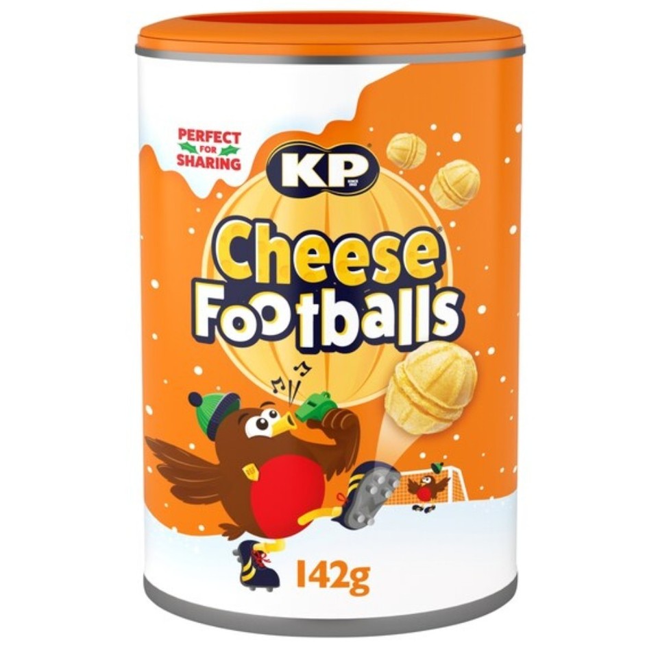 2 X KP Snacks Cheese Footballs (142g Each) - Wafer Balls With Cheesy Filling | eBay UK