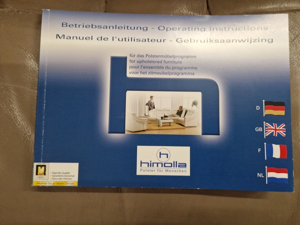 Himolla Rhine Recliner Sofa CS W73 | eBay UK