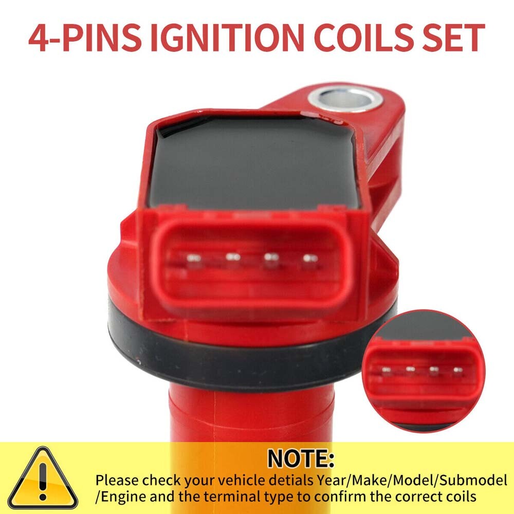 6 Pack Ignition Coil & Spark Plug For Lexus IS350 GS350 IS250 RX350 ...