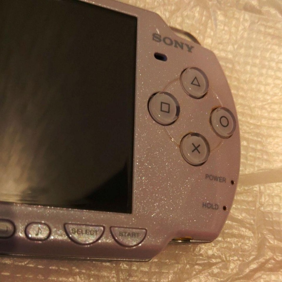 Sony Playstation Portable Lavender Purple PSP-2000LP Game Handheld ...