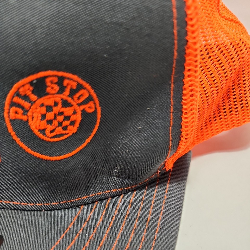 PIT STOP BOTS5 Trucker Cap Hat Richardson Snapback Mesh Embroidered 7.3 ...
