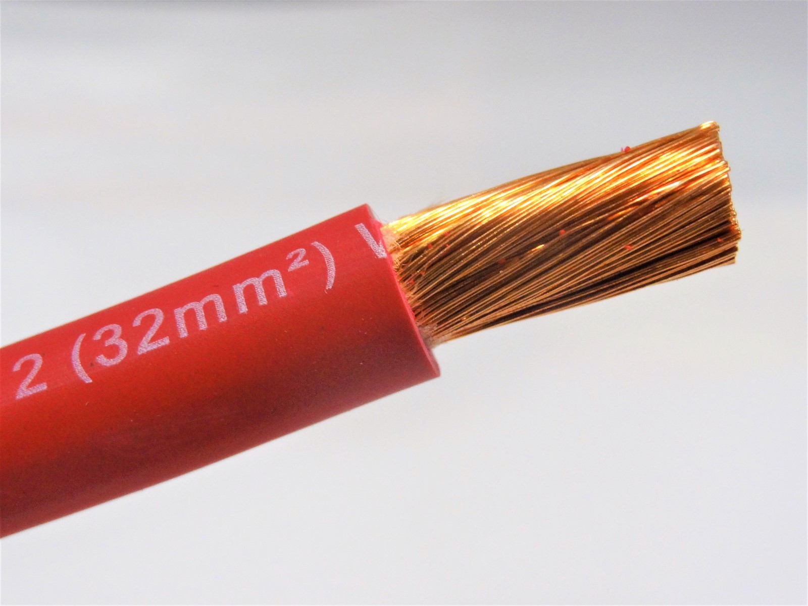 100' FT EXCELENE 2 AWG GAUGE WELDING & BATTERY CABLE RED USA NEW COPPER ...