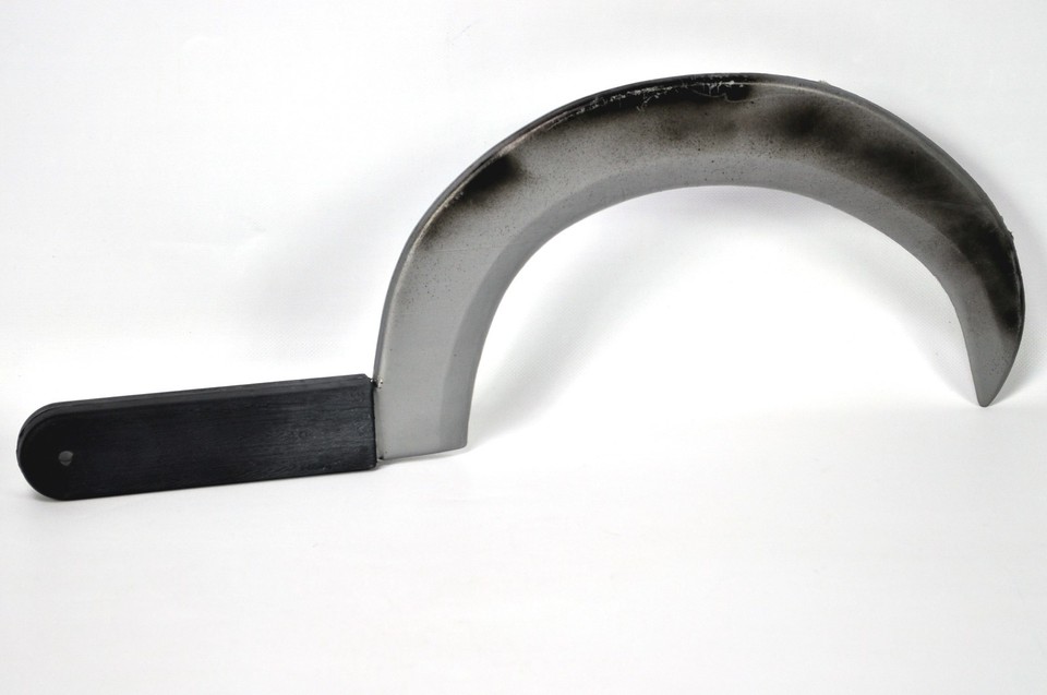 18" Plastic Sickle Fake Weapon PLAY Theater COSPLAY Prop COSTUME ...