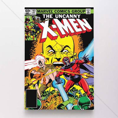 Uncanny X-Men Poster Canvas Vol 1 #161 Xmen Marvel Comic Book Art Print ...