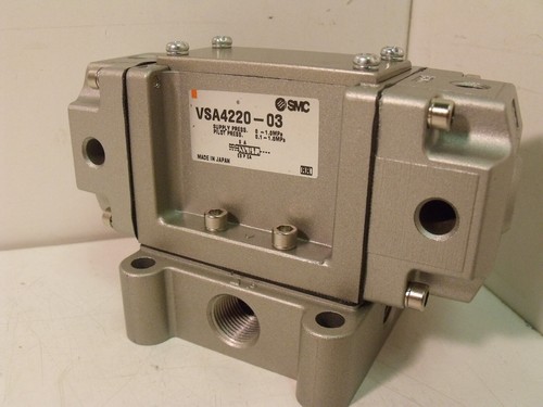 New SMC VSA4220-03 5 Port Air Piloted Valve | eBay