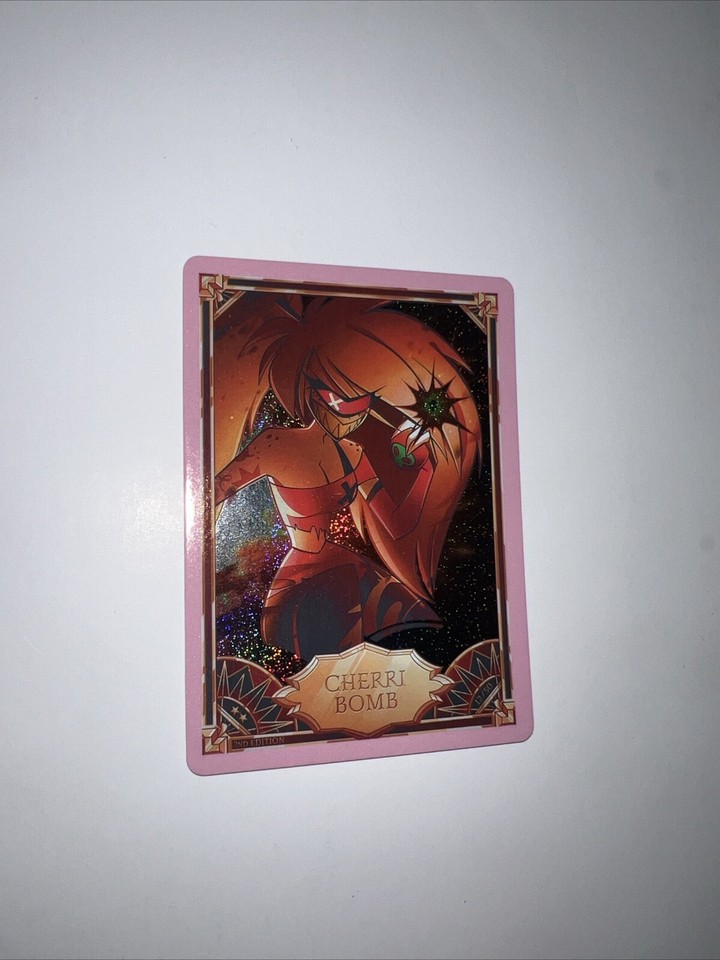 Hazbin Hotel Trading Card - Cherri Bomb 12/50 PINK FOIL - 2nd Edition | eBay