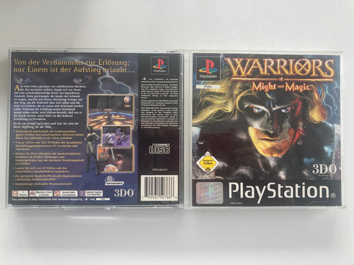 Warriors of Might And Magic PAL Sony Playstation 1 PS1 PSone PSX OVP ...
