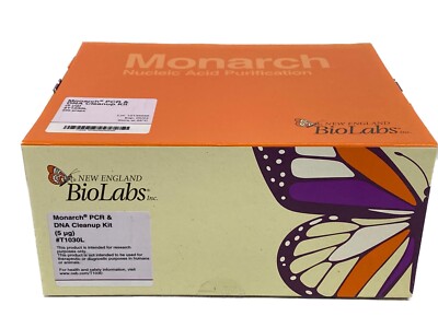 NEW ENGLAND BIOLABS Monarch PCR & DNA Cleanup Kit 5ug 250-Preps T1030L | eBay