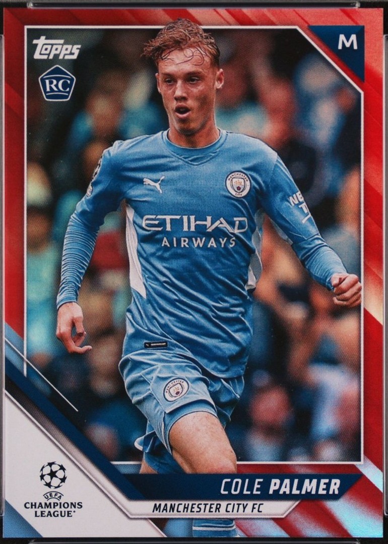 2021-22 Topps UCL Collection 1st Edition - Cole Palmer #80 Red Foil /5 ...