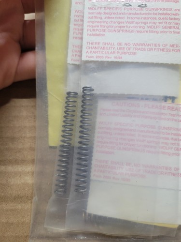 Brownells Pro Spring Kit RRH-102 For Action Tuning On Ruger Redhawk ...