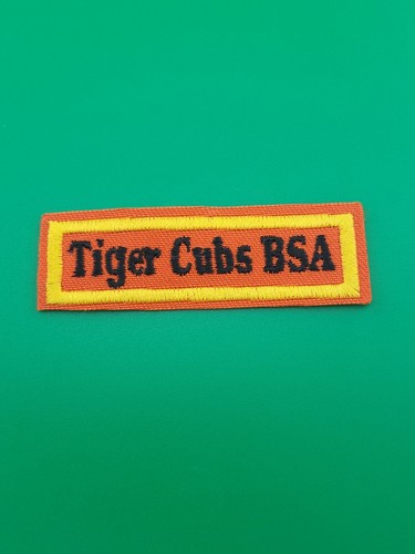Tiger Cubs BSA Strip Patch Cub Scouts America NEW | eBay
