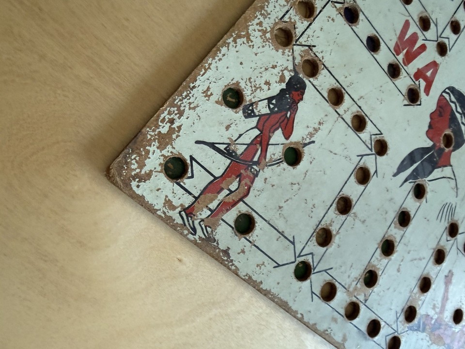 Vintage Creative Ideas Inc. WA HOO Marble Board Game, BOARD ONLY ...