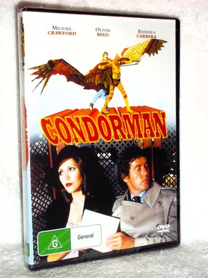 Condorman (DVD, 2025) NEW Michael Crawford Oliver Reed Barbara Carrera ...