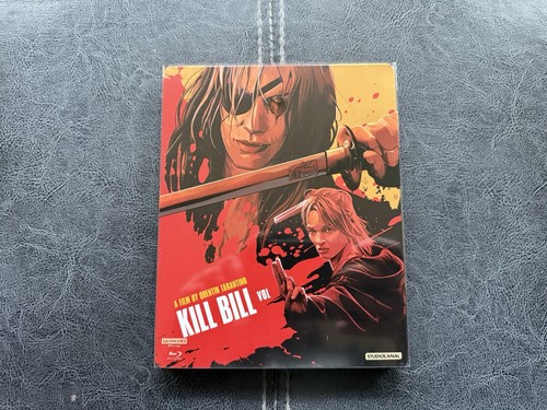 Kill Bill Vol 2 4K Blu Ray + Blu Ray Steelbook - Studio Canal (READ ...