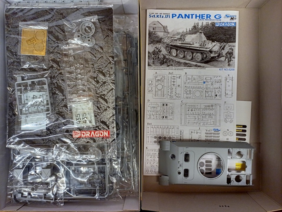 Dragon 6268 Sd.Kfz.171 Panther G Late Production Smart Kit 1:35 Ein ...