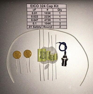 Eico 324 Signal Generator Capacitor/BNC Only Upgrade Kit | eBay