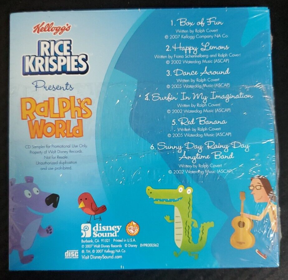 Ralph's World Rice Krispies (CD) | eBay