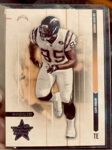 Mint! 2003 Leaf Rookies & Stars #132 Antonio Gates San Diego Chargers ...