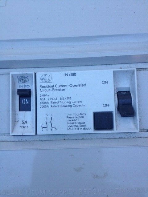 MK garage/shed consumer unit | eBay UK