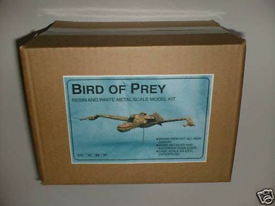 Warp Models WARP-06 - 12" Wingspan 1/537 Klingon Bird Of Prey Resin ...