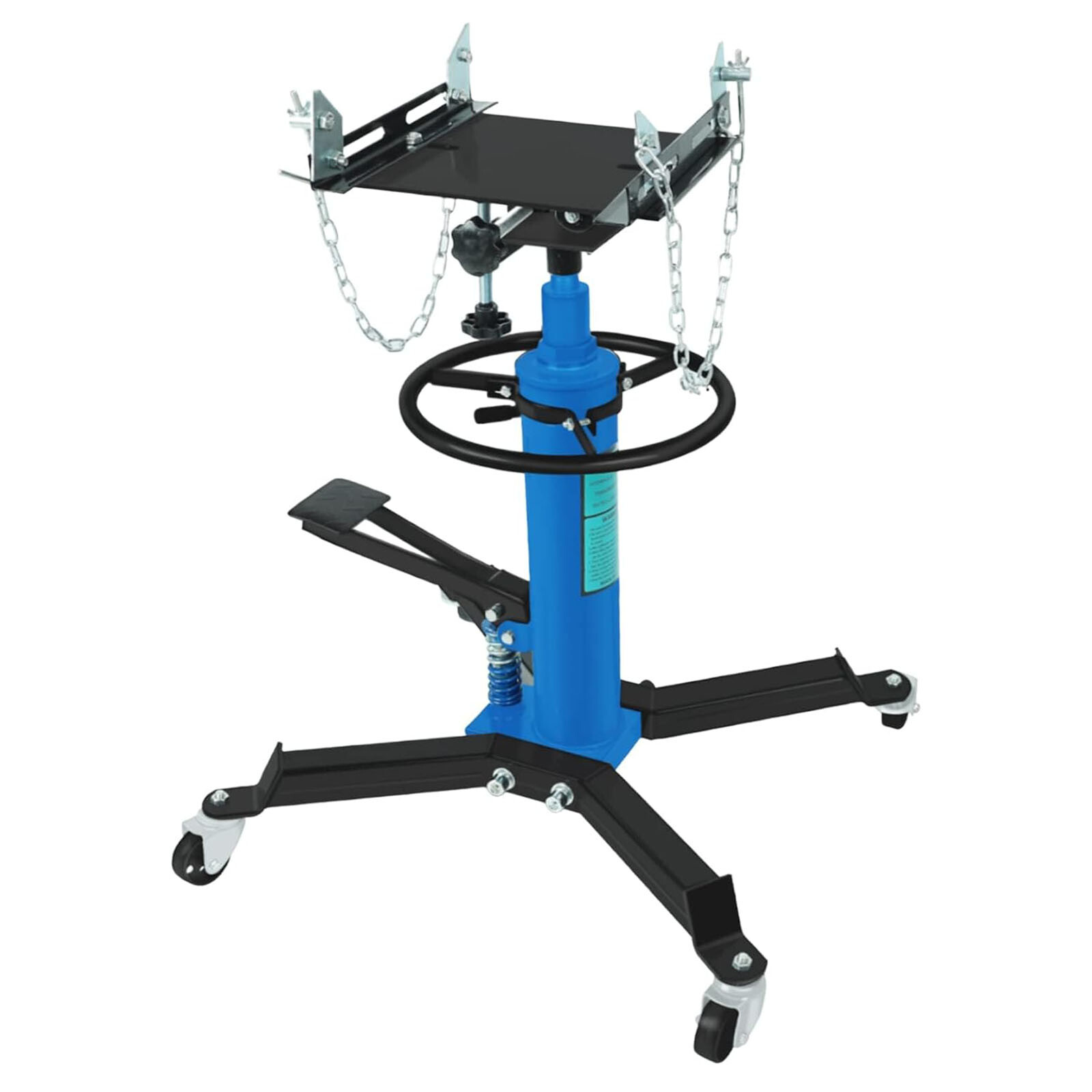 2 Stage Transmission Jack,2 Stage Hydraulic 1660lbs, 360° Swivel Wheel ...