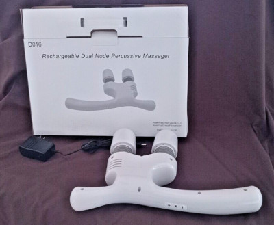 Healthmate Forever Dual Node Percussive Massager Neck and Shoulder Pain ...