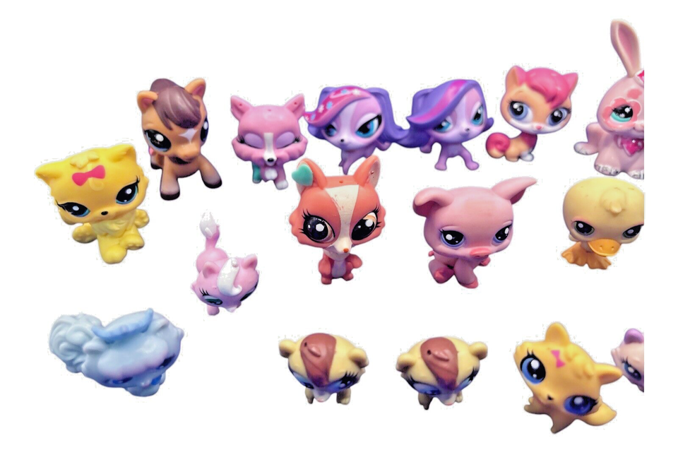 Littlest Pet Shop Bobble Head Lot LPS Toys 2000s Animal Kenner Hasbro ...